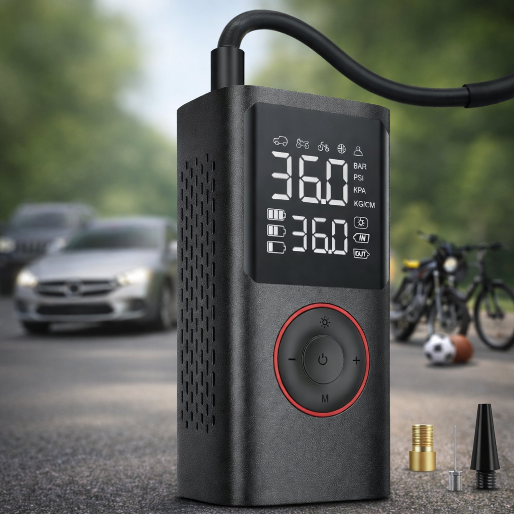 Portable Wireless Electric Air Pump – Essential Auto